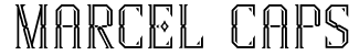 MARCEL CAPS: Free Font Download | MaisFontes