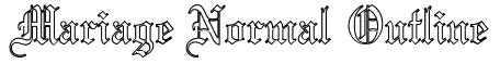 Mariage Normal Outline: Free Font Download | MaisFontes