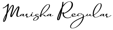 Marisha Regular Font: Free Download | MaisFontes