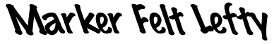 Marker Felt Wide: Download Free Font | MaisFontes