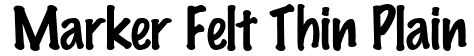 Marker Felt Thin Font: Free Download | MaisFontes