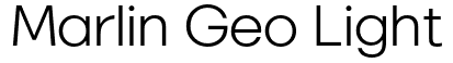 Marlin Geo Light: Free Font Download | MaisFontes