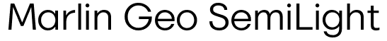 Marlin Geo SemiLight: Free Font Download | MaisFontes