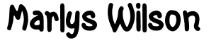 Marlys Wilson: Baixar Fonte Grátis | MaisFontes