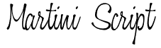 Martini Script Font: Free Download | MaisFontes