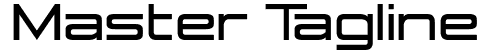 Master Tagline: Free Font Download | MaisFontes