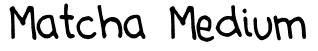 Matcha Medium: Baixar Fonte Grátis | MaisFontes