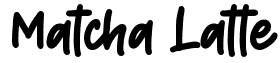 Matcha Latte: Baixar Fonte Grátis | MaisFontes