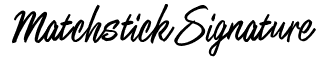 Matchstick Signature: Free Font Download | MaisFontes