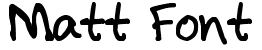 Matt: Free Font Download | MaisFontes