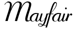 Mayfair: Free Font Download | MaisFontes