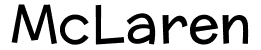 McLaren Font: Free Download | MaisFontes