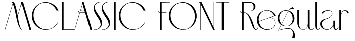 MCLASSIC FONT Regular: Free Font Download | MaisFontes