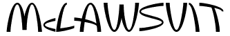 McLawsuit: Baixar Fonte Grátis | MaisFontes