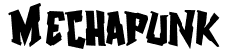Mechapunk: Free Font Download | MaisFontes