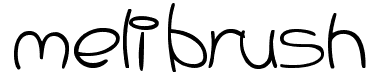 Meli Brush Font: Free Download | MaisFontes