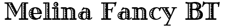 Melina Fancy BT Font: Free Download | MaisFontes