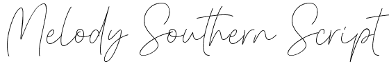 Melody Southern Script: Free Font Download | MaisFontes