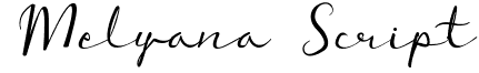 Melyana Script Font: Free Download | MaisFontes