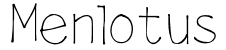 Menlo Regular：免费字体下载 | MaisFontes