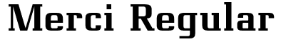 Merci Regular: Free Font Download | MaisFontes