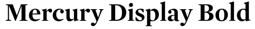 Mercury Display Roman Font: Free Download | MaisFontes