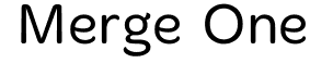 Merge One Font: Free Download | MaisFontes
