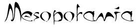 Mesopotamia: Free Font Download | MaisFontes