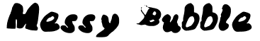 Messy Bubble Font: Free Download | MaisFontes