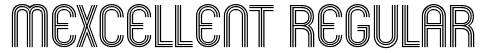 Mexcellent Regular Font: Free Download | MaisFontes