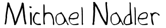 Michael Nadler Font: Free Download | MaisFontes
