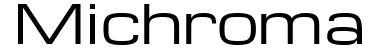 Michroma Regular: Download Free Font | MaisFontes