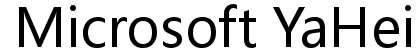 Microsoft YaHei Bold：免费字体下载 | MaisFontes