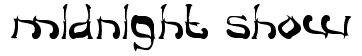 Midnight Show: Free Font Download | MaisFontes