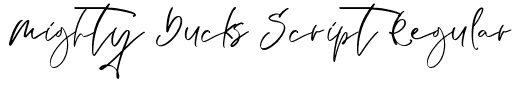 Mighty Ducks Script Regular: Free Font Download | MaisFontes