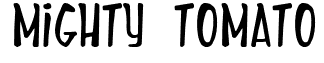 Mighty Tomato: Free Font Download | MaisFontes