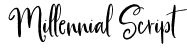 Millennial Script: Free Font Download | MaisFontes