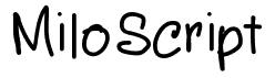 MiloScript Font: Free Download | MaisFontes