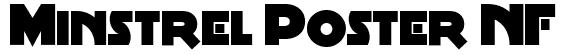 Minstrel Poster NF: Free Font Download | MaisFontes