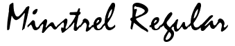Minstrel Regular: Free Font Download | MaisFontes