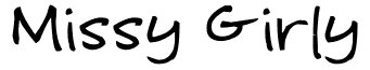 Baixar Fonte Missy Girly Grátis | MaisFontes.com