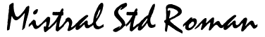 Mistral Std Font: Free Download | MaisFontes