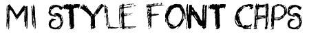 MI STYLE FONT CAPS: Free Font Download | MaisFontes
