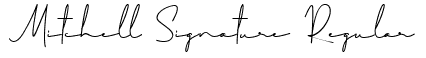 Mitchell Signature Regular: Free Font Download | MaisFontes