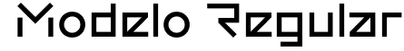 Modelo Regular: Free Font Download | MaisFontes