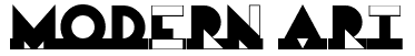Modern Art: Free Font Download | MaisFontes
