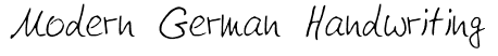 Modern German Handwriting: Free Font Download | MaisFontes