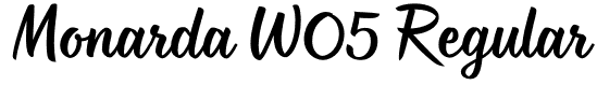 Monarda W05 Regular: Baixar Fonte Grátis | MaisFontes