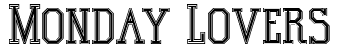 Monday Lovers Font: Free Download | MaisFontes