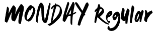MONDAY Regular: Free Font Download | MaisFontes